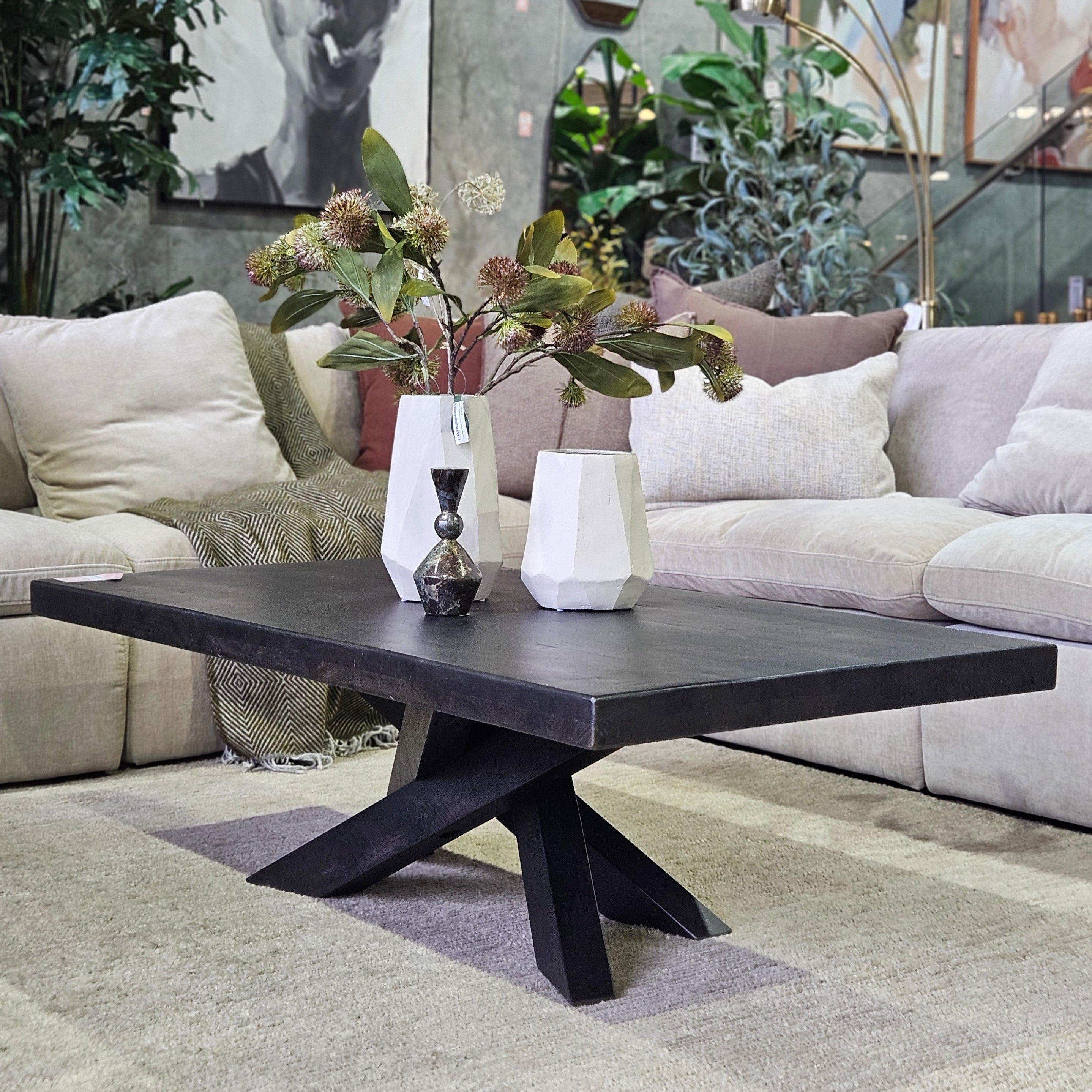 Mapua Coffee Table - Dark Ancient – Loft Furniture NZ