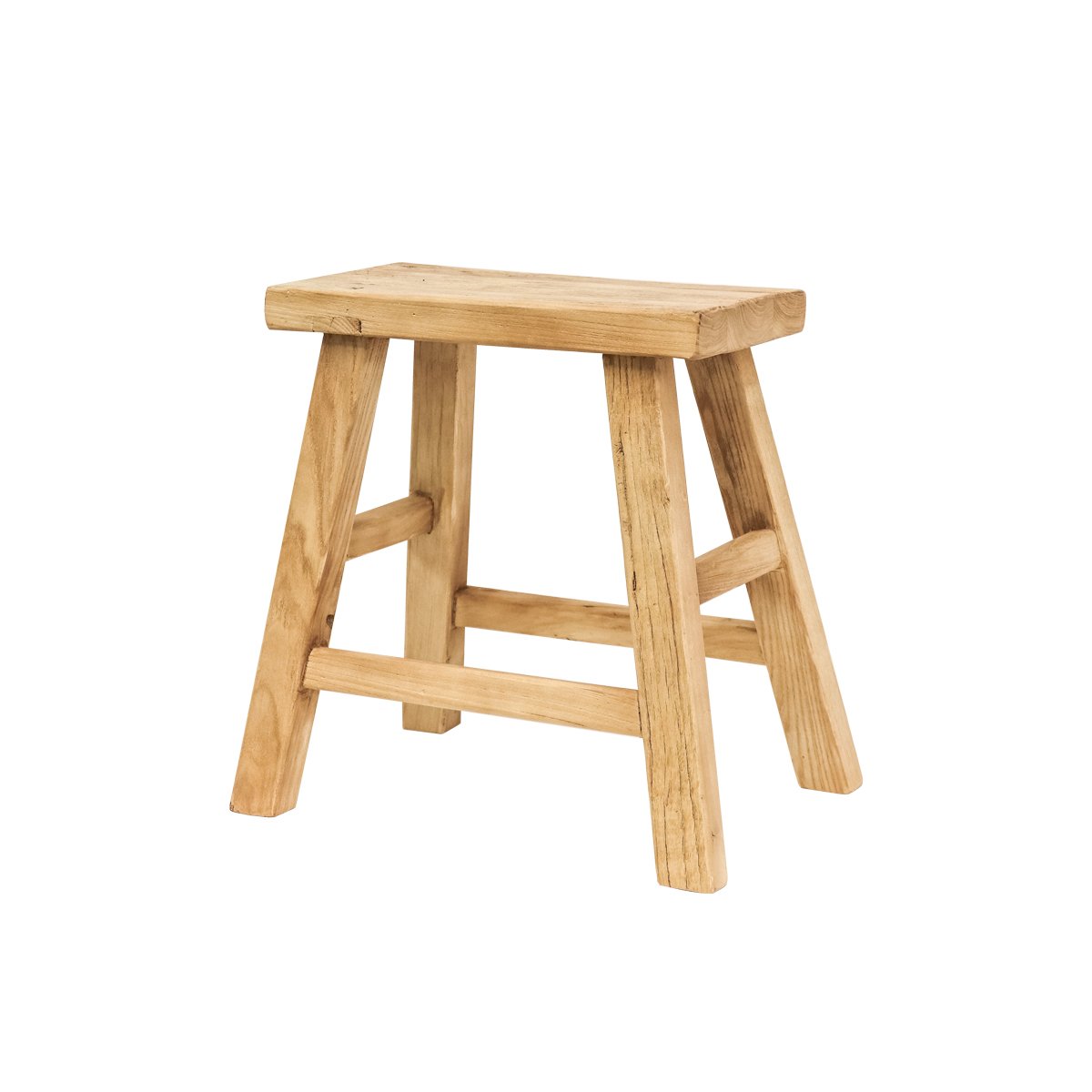 Parq Peasant Straight Stool - Natural – Loft Furniture NZ