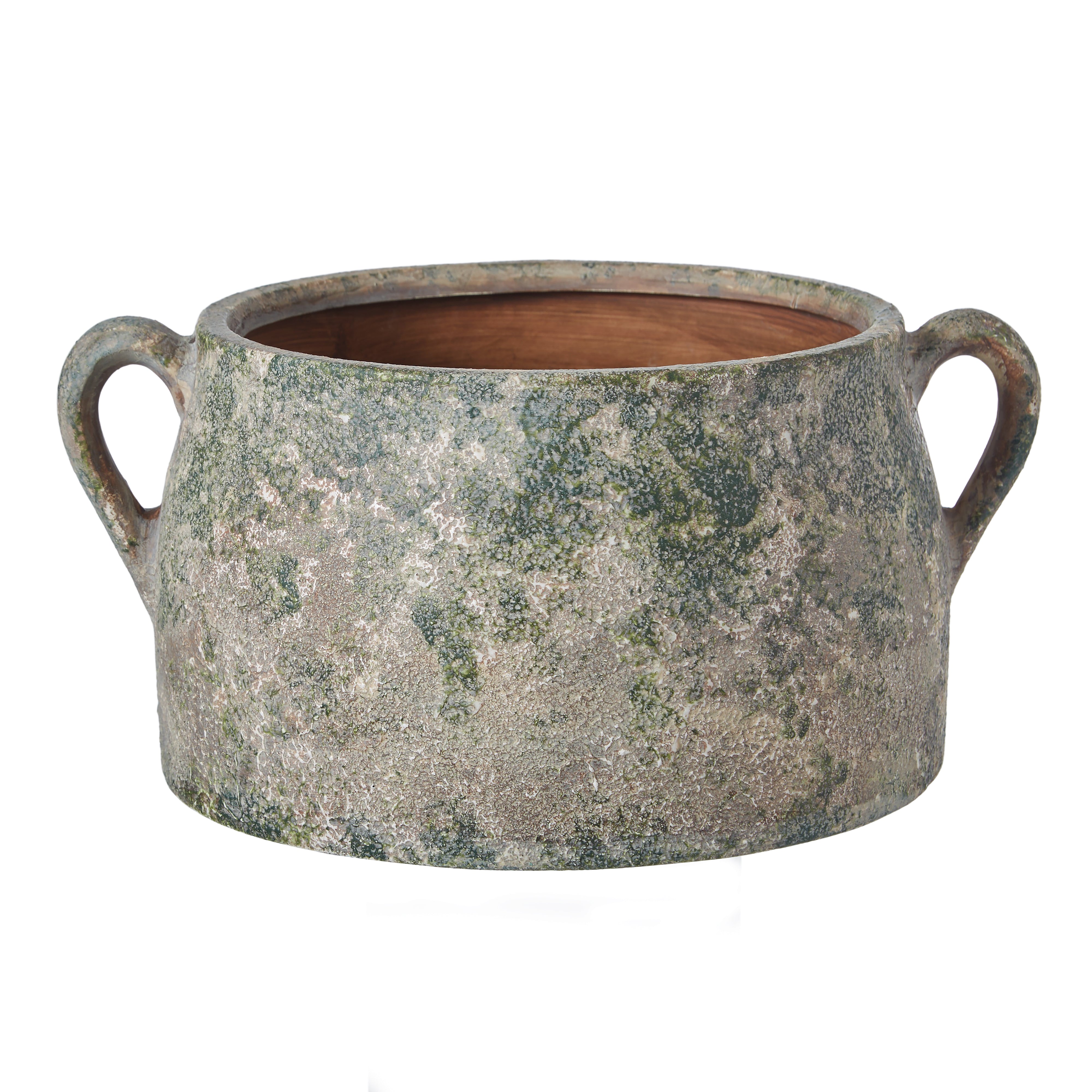 Distressed Rustic Pot - Short – Loft Furniture NZ