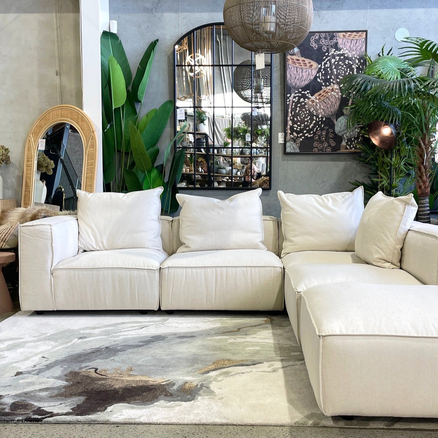 Camino Modular Sofa - Oatmeal – Loft Furniture NZ