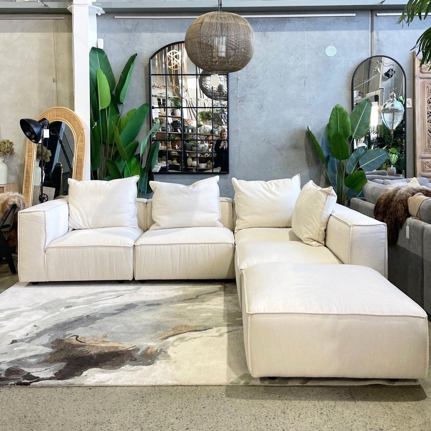 Camino Modular Sofa - Oatmeal – Loft Furniture NZ