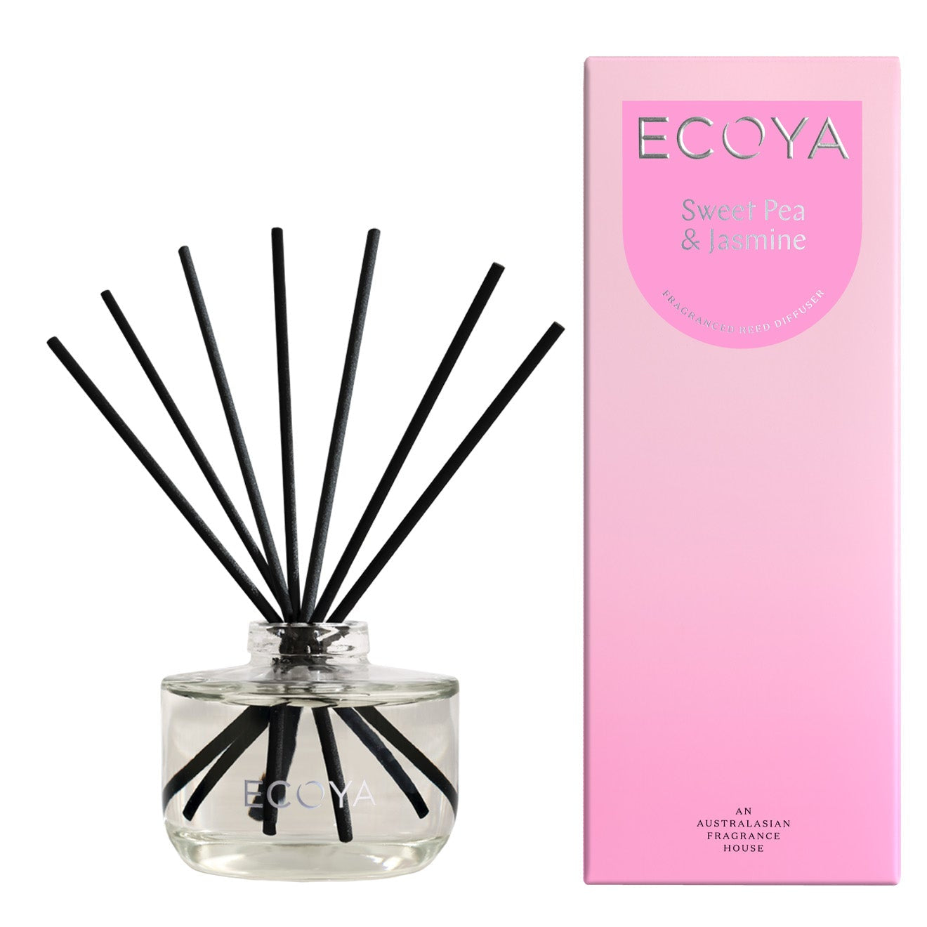 Ecoya Reed Diffuser - Sweet Pea & Jasmine – Loft Furniture NZ