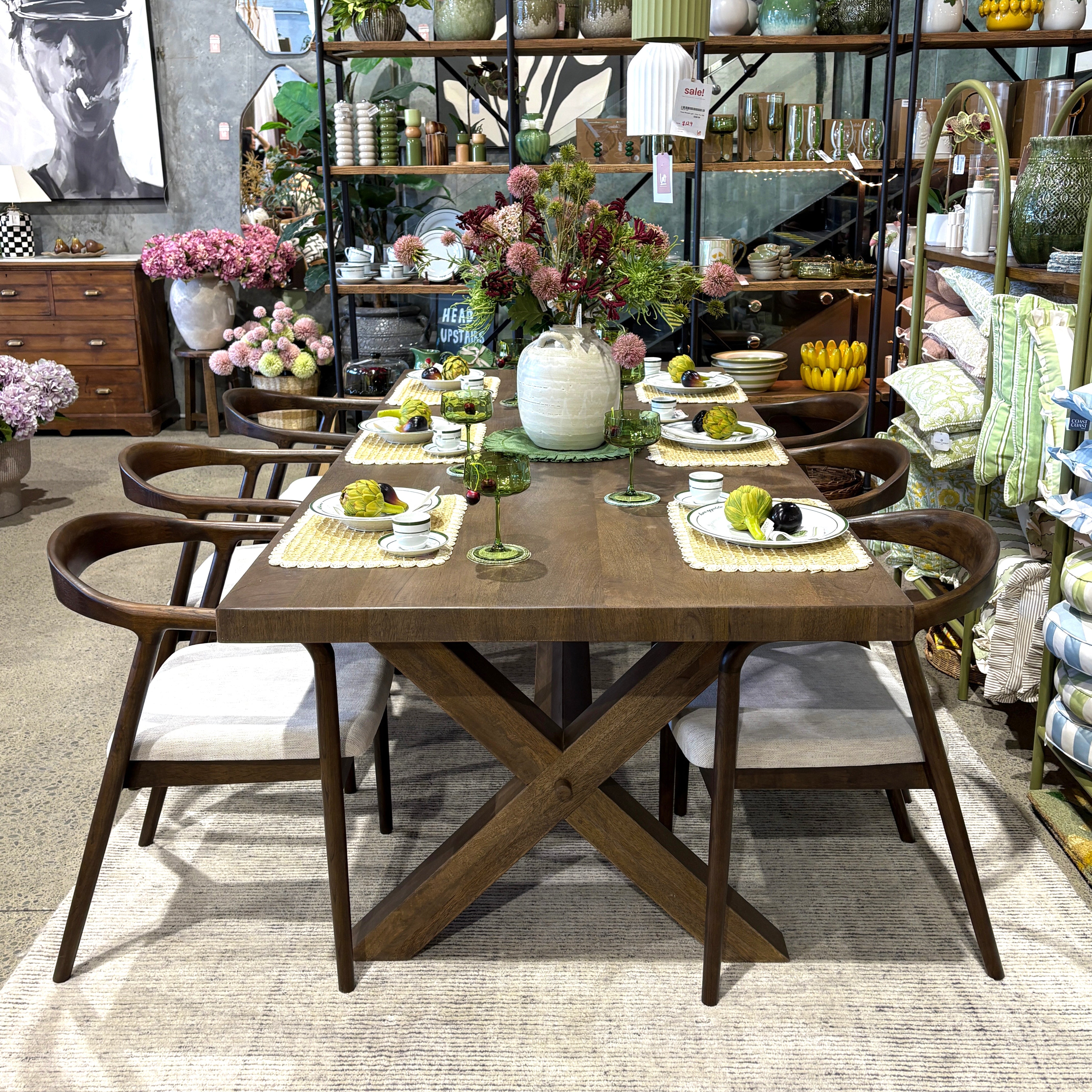 Shaker Dining Table - 220cm – Loft Furniture NZ