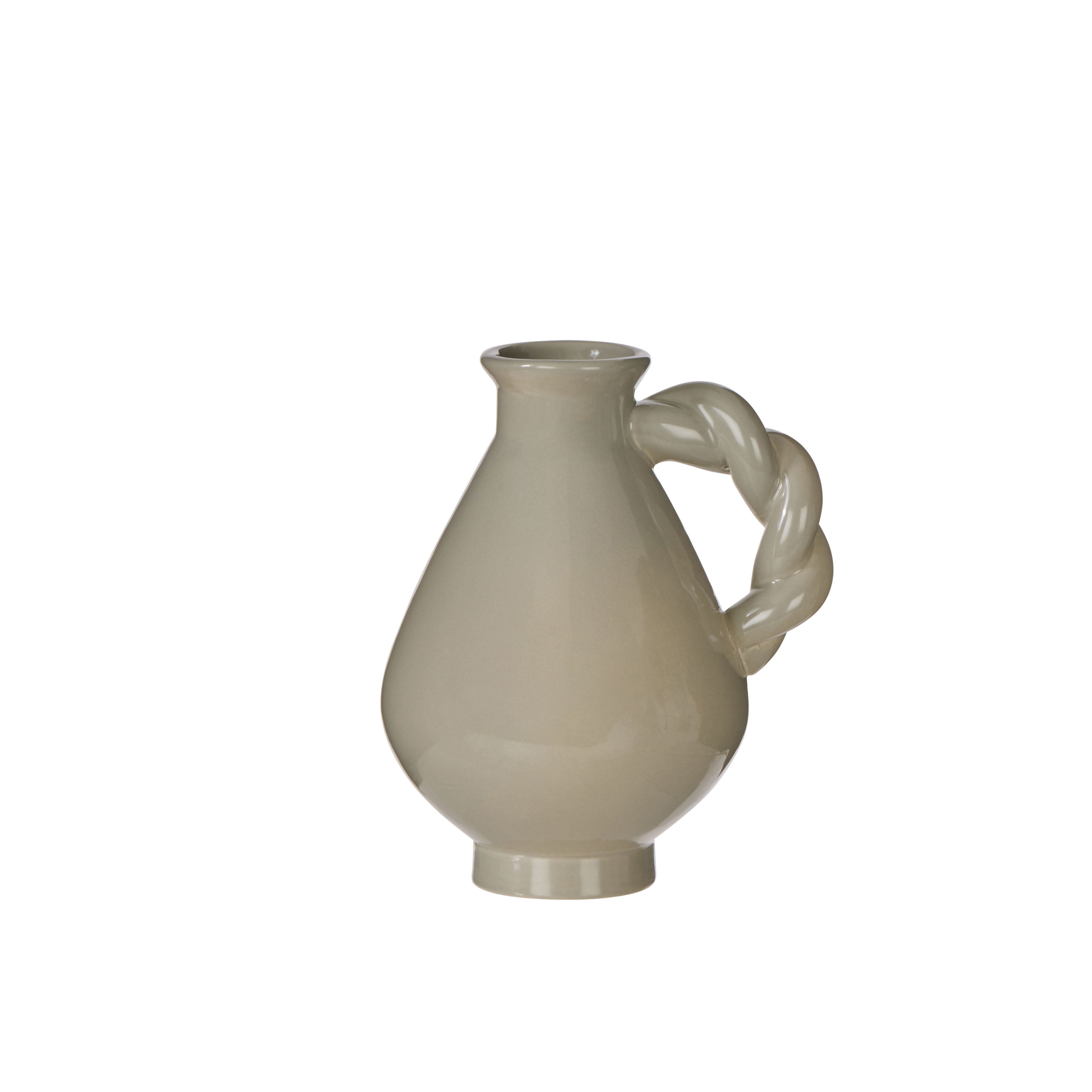 Arlo Twist Vase - Sage Green – Loft Furniture NZ