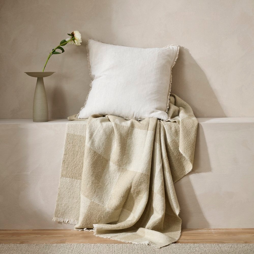Winton Throw - Neutral – Loft Furniture NZ